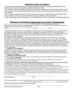 Tooele County CERT | Tooele County Emergency Management